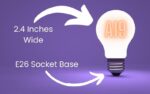 Typical A19 Light Bulb Sizes (Inches and CM) - Attainable Home
