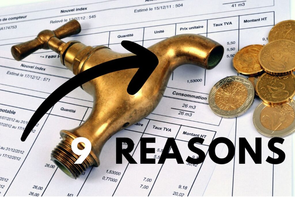 High Water Bill But No Visible Leak? 9 Things To Check